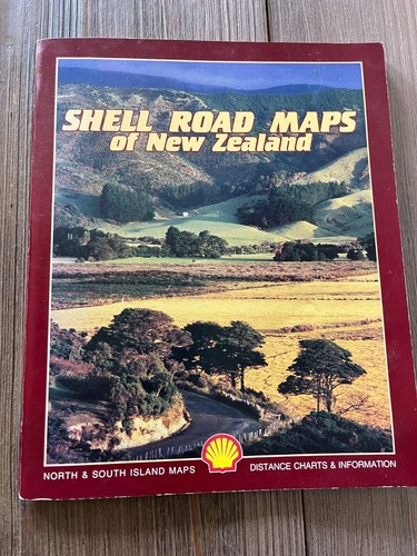 Shell Road Map Atlas of New Zealand | eBay