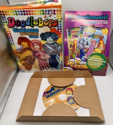 VTG Rare 2006 The Doodlebops Clubhouse Adventure Game PC CD-Rom Game ...