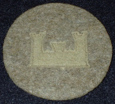 WWI Army Corps of Engineers Private First Class PFC Rank Insignia Patch ...