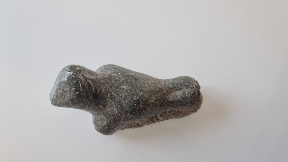 Stone sculpture Animal seal. Stone figurine seal animals | eBay UK