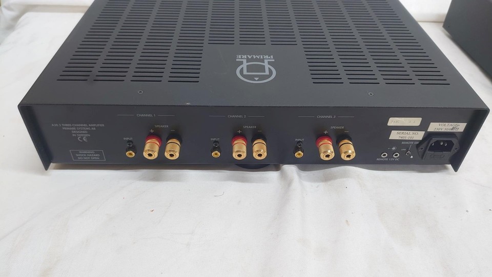 Primare A30.3 120 watt 3 channel power amplifier | eBay UK