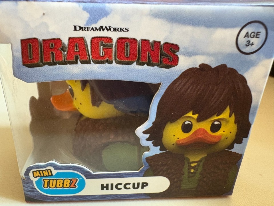 TUBBZ Mini Cosplaying Rubber Duck How To Train Your Dragon: Toothless ...