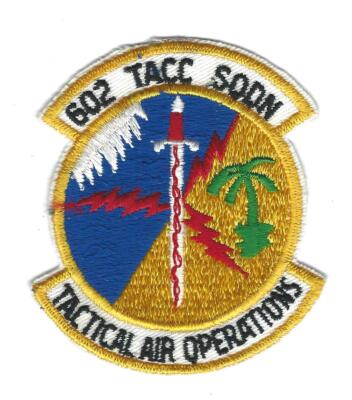 80's 602nd TACC SQUADRON patch | eBay