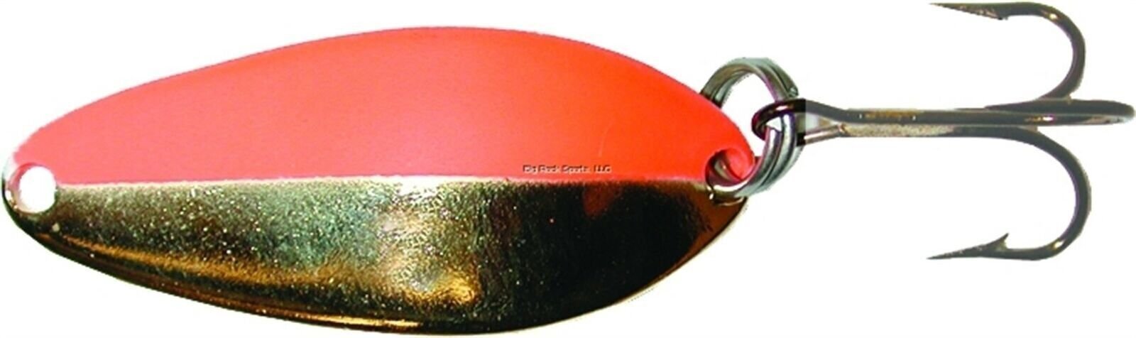 Acme Little Cleo Spoon 2-1/2" 3/4 Oz Gold & Fluorescent Orange Stripe ...