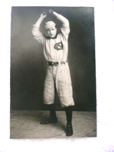 Great Antique 1880s-90s RPPC Baseball Player in Pitching Motion ...