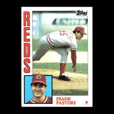 Frank Pastore 1984 Topps Cincinnati Reds #87 R320C 92 | eBay