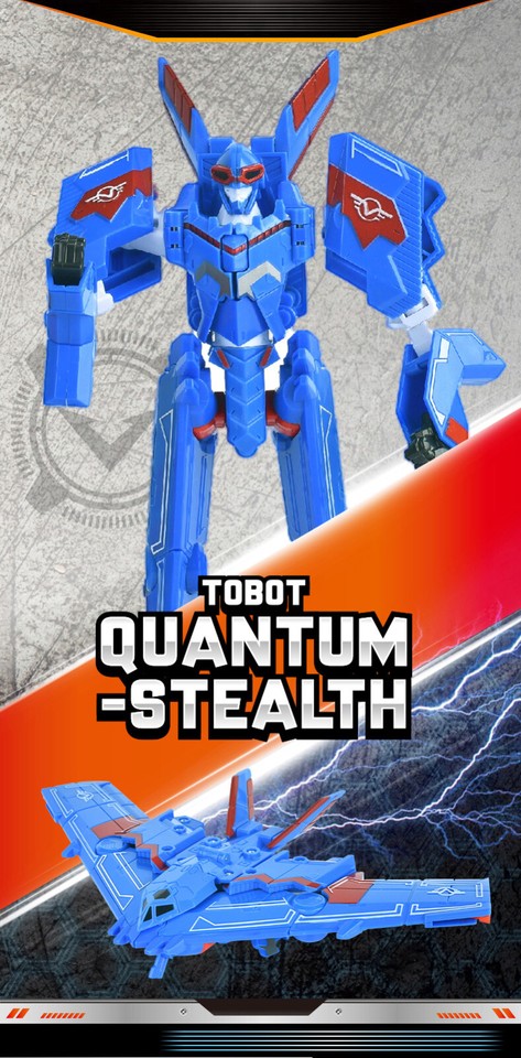 Tobot V Galaxy Detectives 8" Figure Vehicle Transformer Robot Boy Toy ...