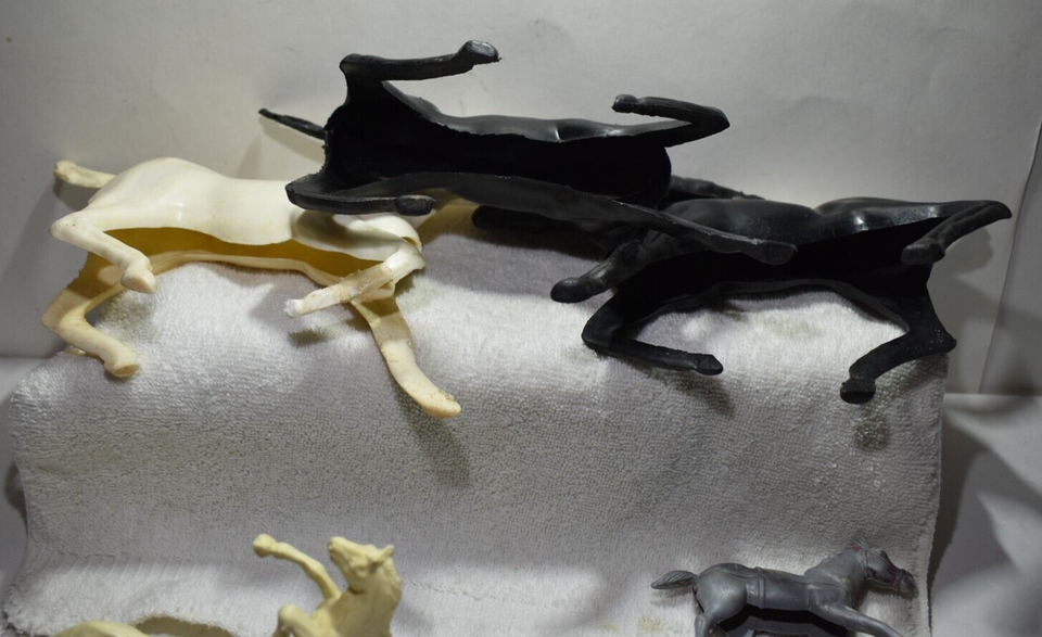 Marx/ PAYTON/MPC Horses/cow For Western Sets, 1950-60s Lot of 14 ...