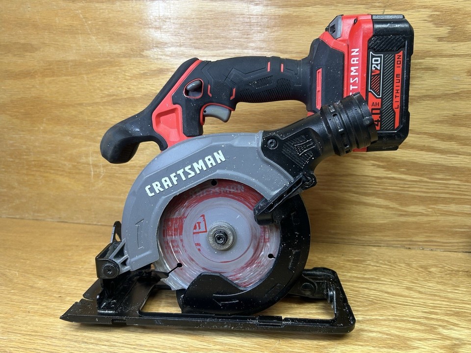 CRAFTSMAN Circular Saw w 4.0AH Battery (CMCS505)-(PSO034468 ...