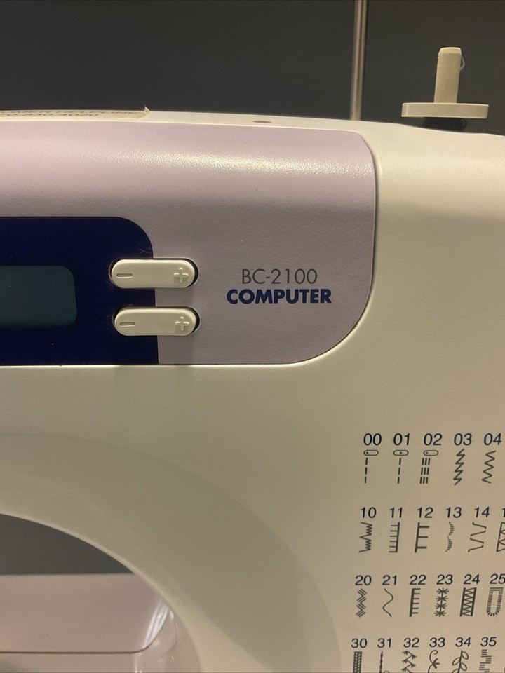 Brother BC-2100 Computerised Sewing Machine - With Pedal | eBay UK