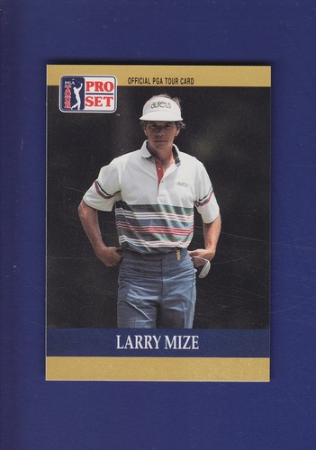 Larry Mize RC 1990 Pro Set PGA Tour Golf #34 (MINT) The Masters ...