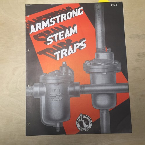 Armstrong Machine Works Catalog ~ Asbestos Reference ~ Steam Traps 1947 ...