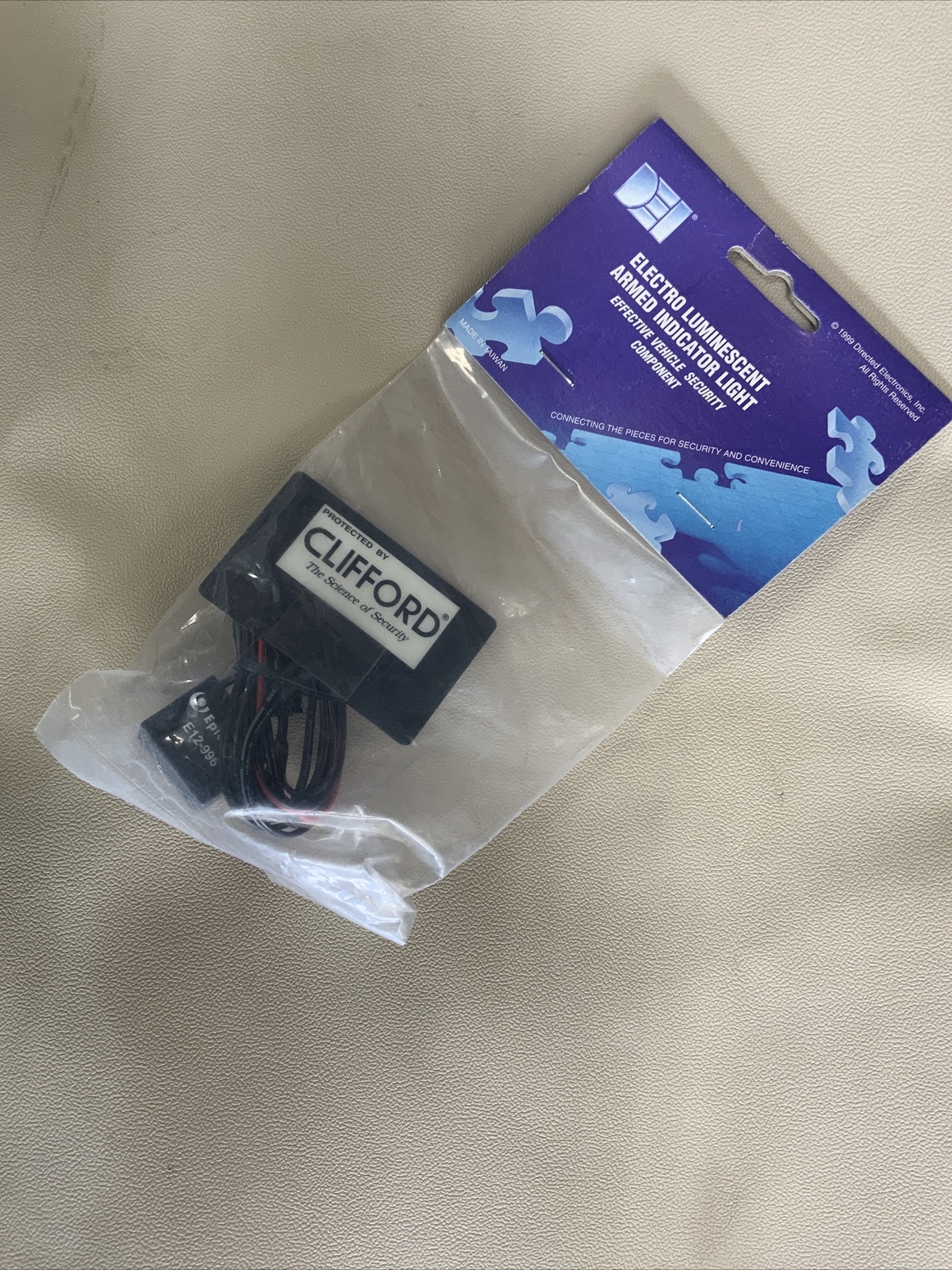 Rare Clifford Alarm 620C Electro Luminescent Armed Indicator Light for ...