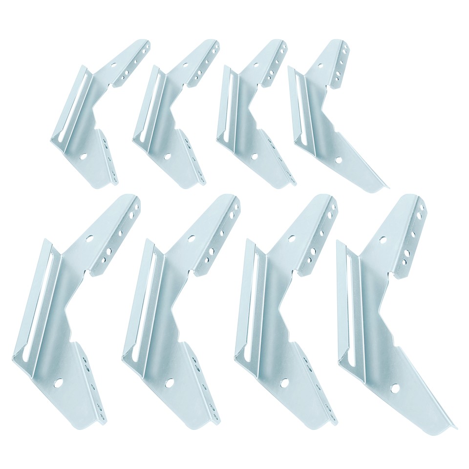 (8) Pontoon V Wing Brackets Bunk Bolster Boat Pontoon Trailer Wing ...