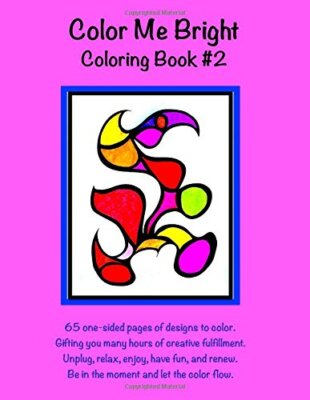 Color Me Bright Coloring Book #2, Nadja New 9781942057987 Fast Free ...