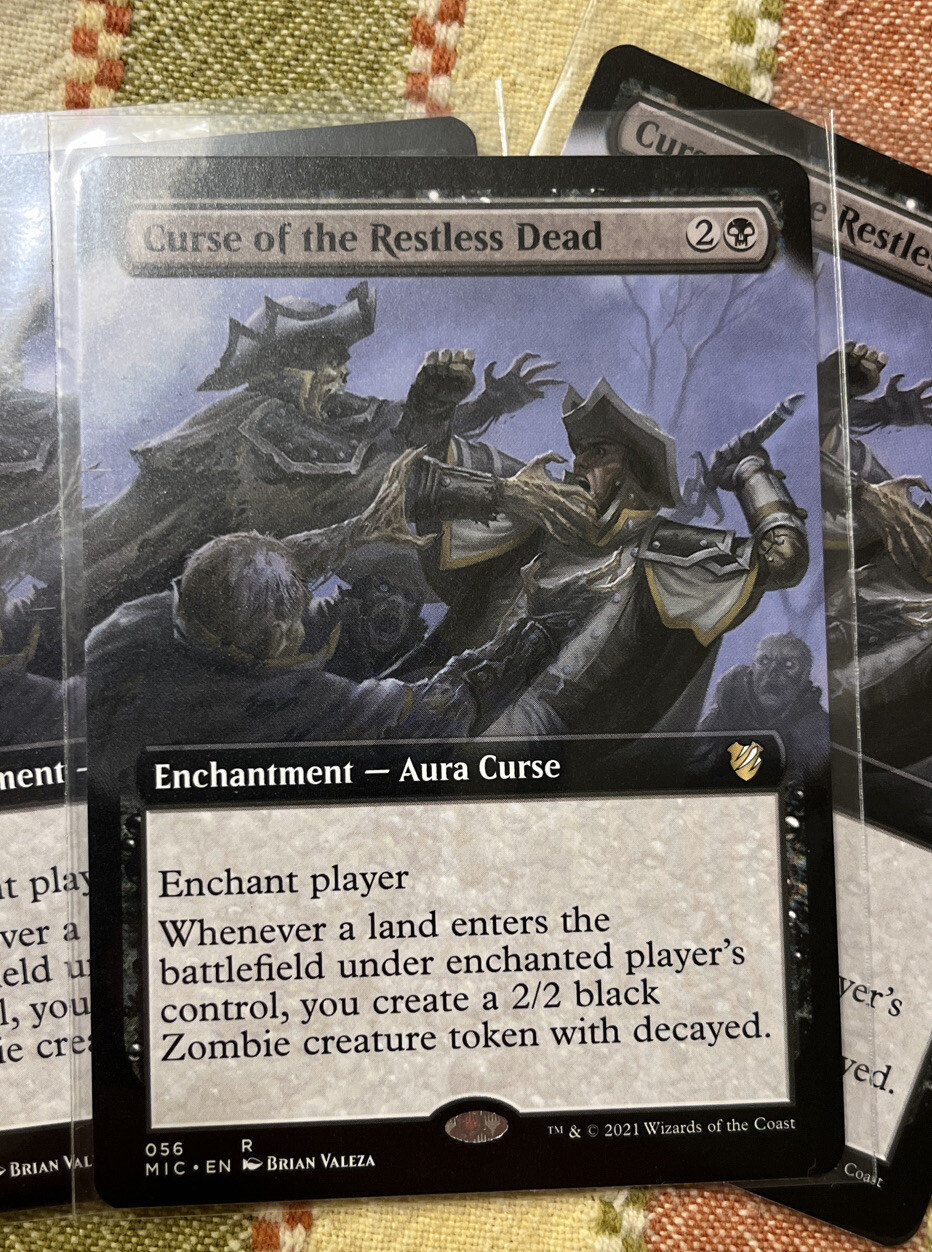 MTG+Curse+of+the+Restless+Dead+Commander%3A+Innistrad%3A+Midnight+Hunt+ ...