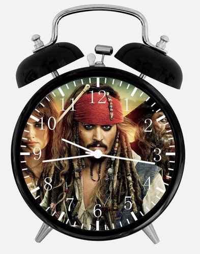 Pirates of the Caribbean Alarm Desk Clock 3.75" Home or Office Decor ...