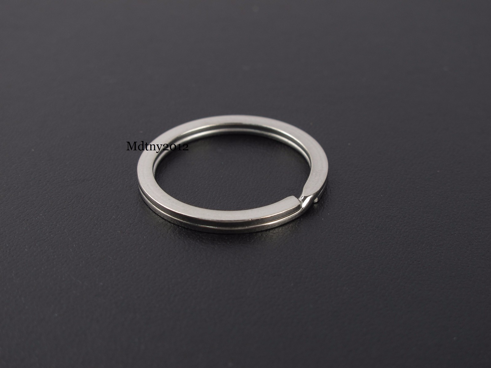 40pcs Round Key Ring 30mm Rustproof Split Ring Keychain Stainless Steel ...