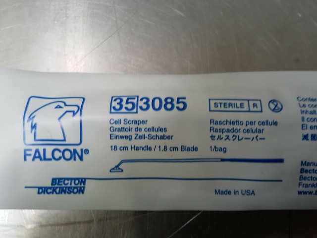 Falcon Plastic 18cm Cell Scraper for Large Flasks With 1.8cm Blade 5 ...