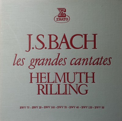 Vinyle - Johann Sebastian Bach, Helmuth Rilling - Les Grandes Cantates ...