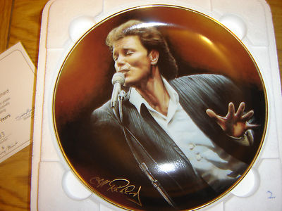 Cliff Richard Forty Glorious Years "The One & Only" plate from Danbury ...