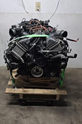 14-19 BMW F85 F86 X5M X6M COMPLETE ENGINE MOTOR S63 4.4L 37K MILES ...