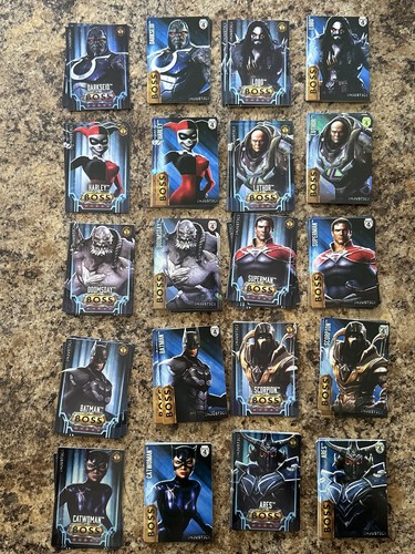 1x Injustice Gods Among Us Arcade Series 3 & 4 Boss Cards CHOOSE YOUR ...