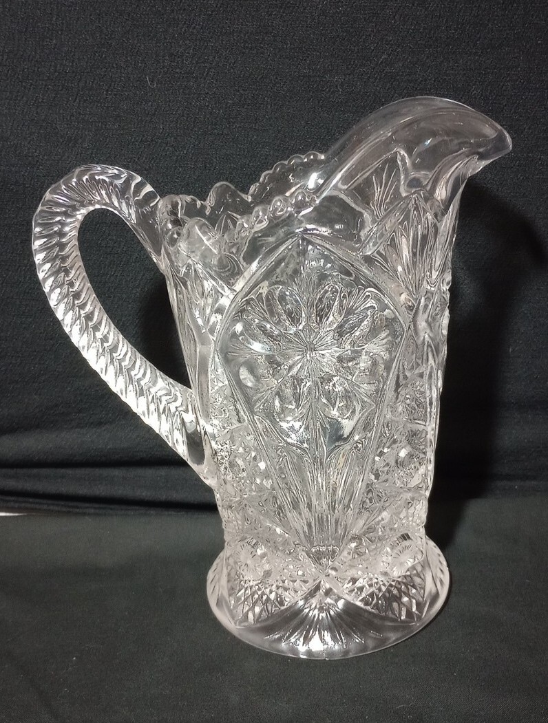 Cosmos Clear by IMPERIAL GLASS-OHIO 16 Oz Pitcher Small Scratch | eBay