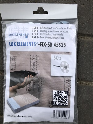 35mm Washers with 45mm Screws - Fixing Panels - Heavy Duty German - Lux ...