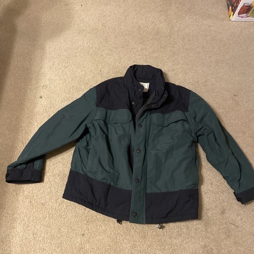 ABERDEEN COLLECTION Men Large Green/Black Lined Winter Jacket | eBay