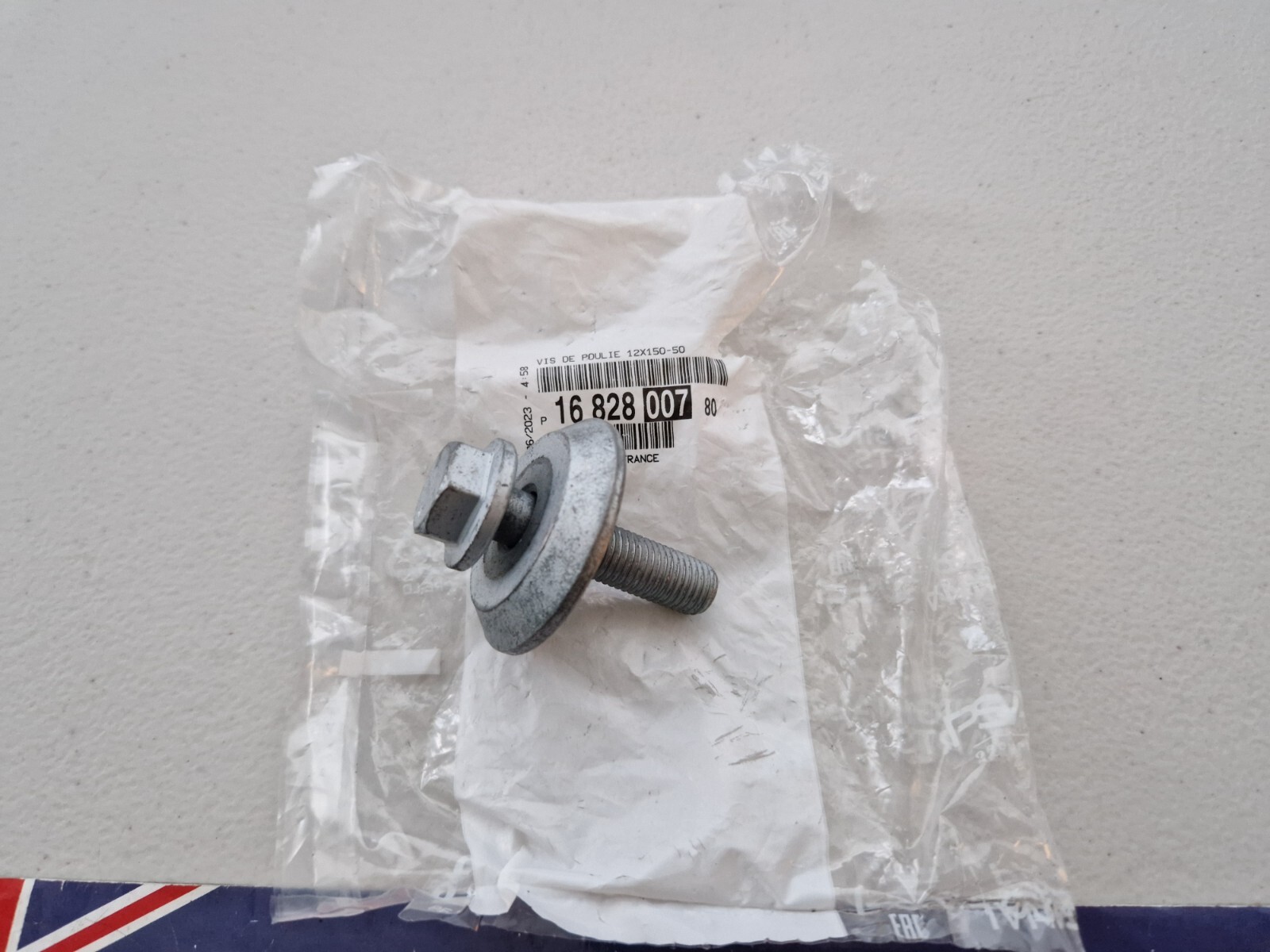 PEUGEOT CITROEN CRANKSHAFT PULLY BOLT GENUINE 1682800780 C2 C3 C4 DS ...