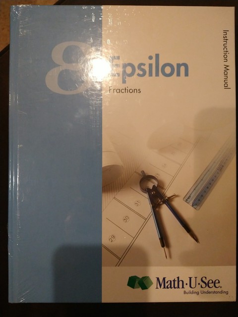 Epsilon Student Workbook : Fractions by Math-U-See (2013, Trade ...