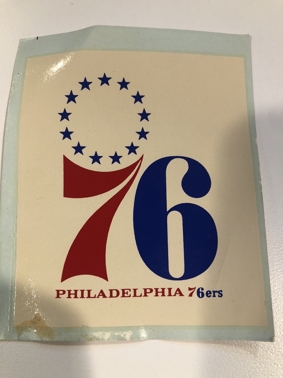 Vintage 1960’s NBA Philadelphia 76ers Decal Sticker | eBay