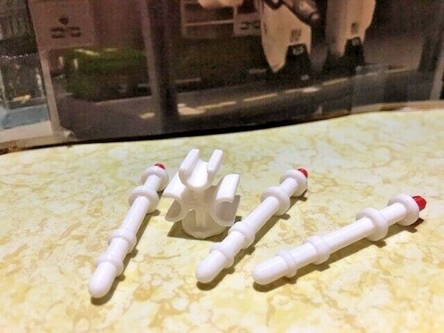 Robotech Matchbox 3D printed Valkyrie Veritech Missile rack with 3 ...