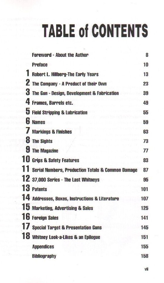 The Whitney Wolverine .22 Caliber Semi-Automatic Pistol, New Book $0 US ...