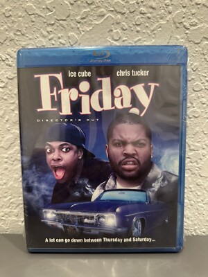 Friday Director's Cut Blu Ray SEALED 1995 Ice Cube Chris Tucker ...