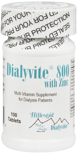 DIALYVITE 800MCG W/ ZINC50 TABLET 100CT FOR DIALYSIS PATIENTS | eBay