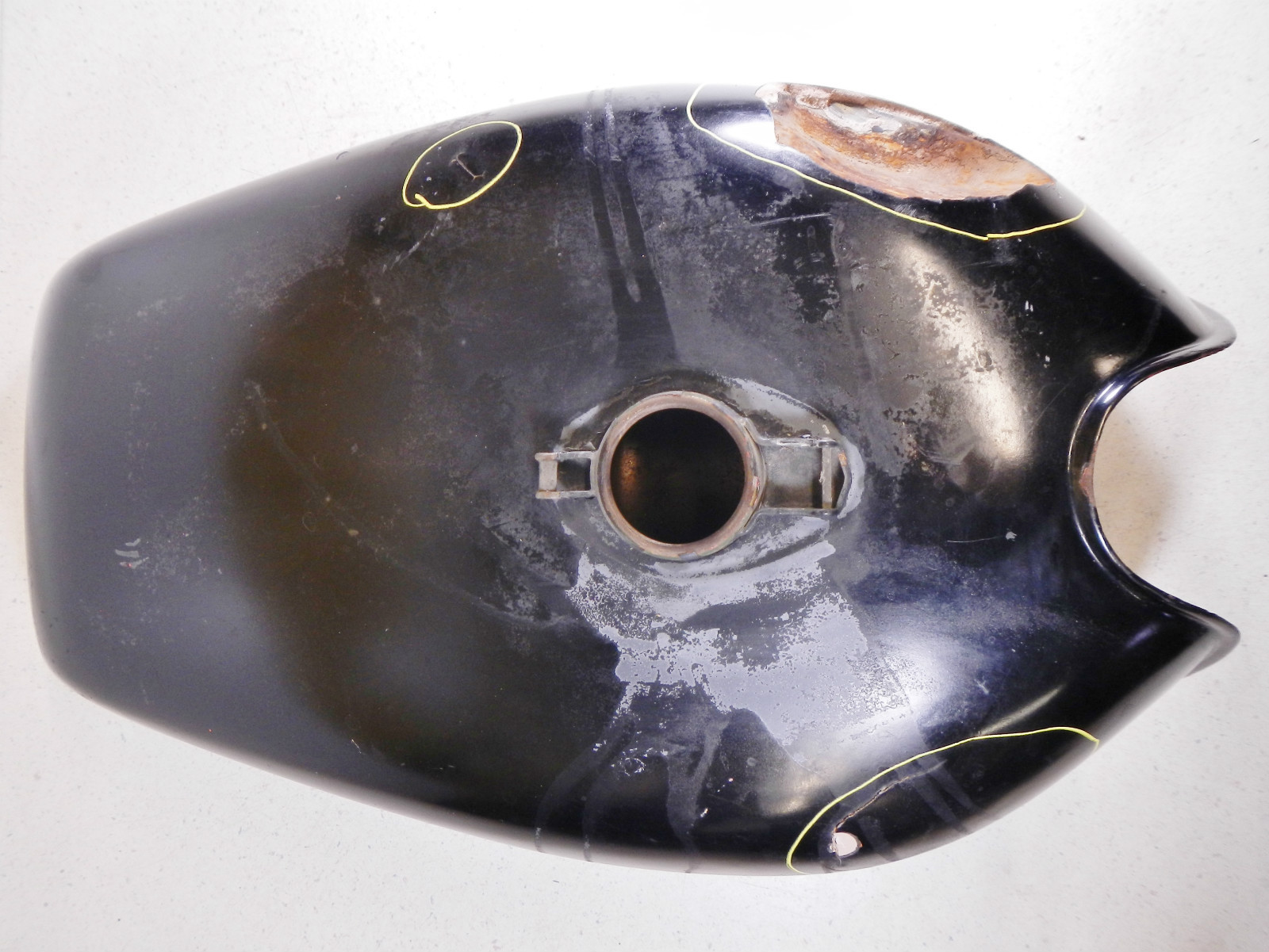 77 KAWASAKI KZ650 KZ650B GAS FUEL PETROL TANK | eBay UK
