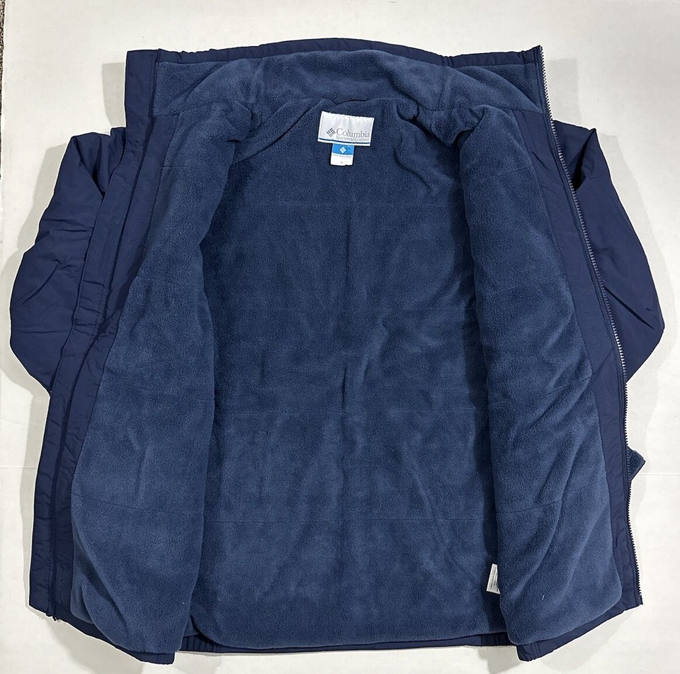 New Columbia Men's Small Northern Utilizer Jacket Coat Fleece Lined ...