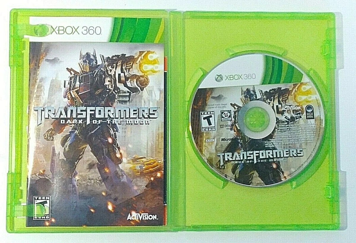 Transformers Dark Of The Moon Game Xbox 360