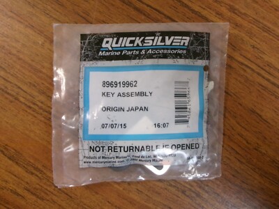 New OEM Mercury Quicksilver Key Assembly Set 896919962 | eBay