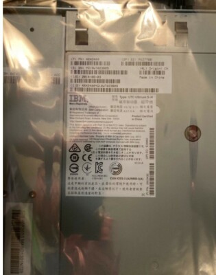 IBM 46X2400 LTO Ultrium 5 HH Fibre Channel Tape Drive 00V6733 46X6075 ...