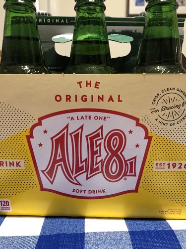 Ale-8-One "The Original Soft Drink" 6 pack glass bottles + Free Gift ...