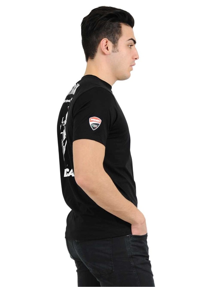 Official Ducati Desmo Black T'Shirt - 16 36007 | eBay UK