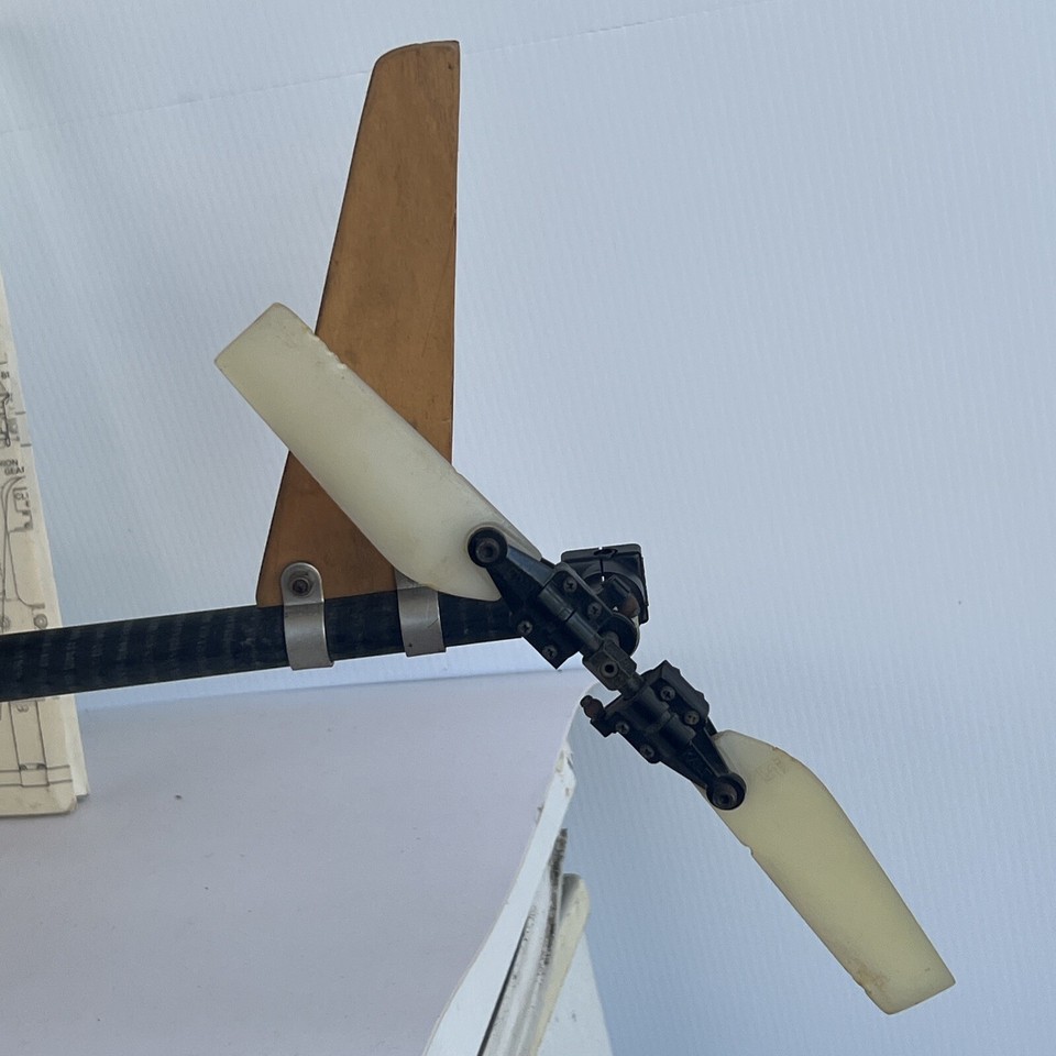 Kalt 20 Baron Helicopter Project FOR PARTS O.S. MAX Vintage Incomplete ...