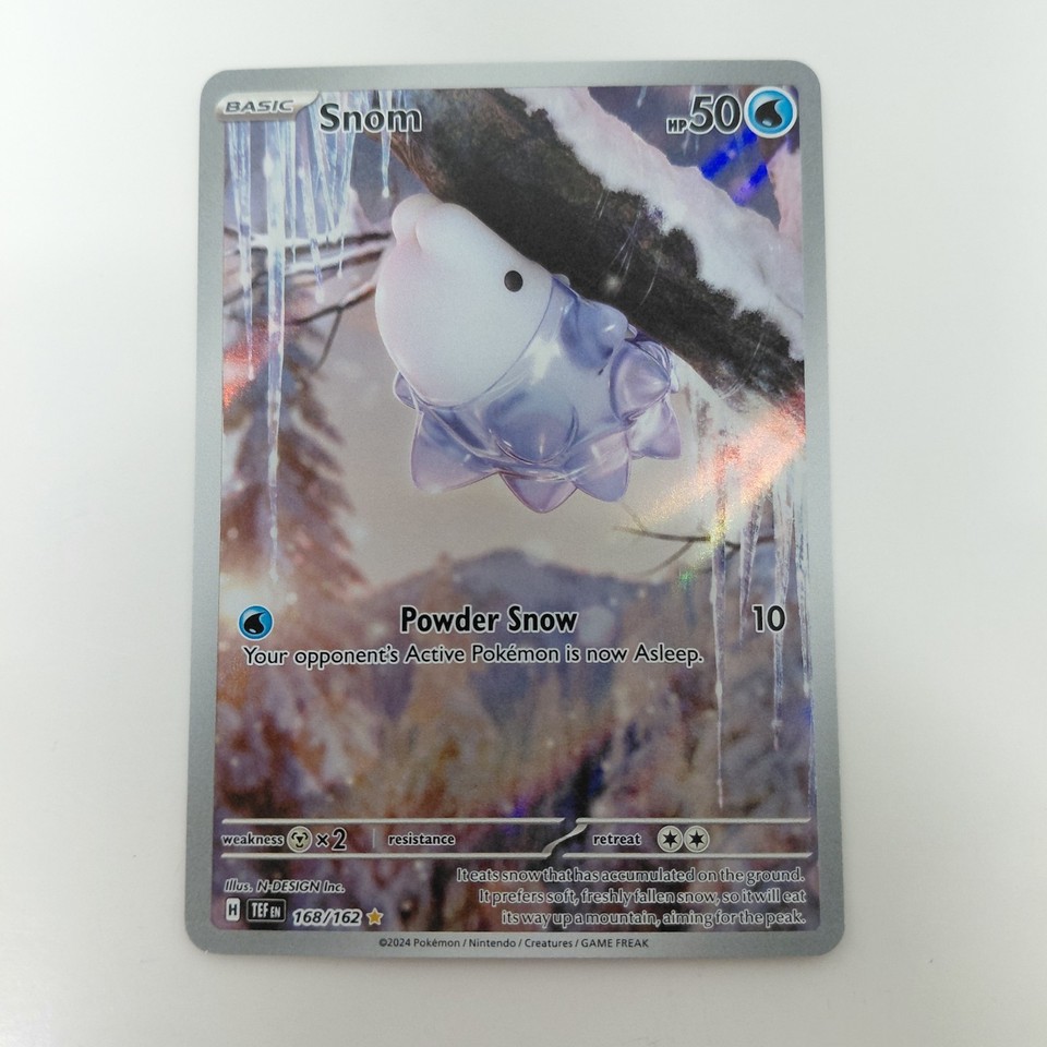 Snom - 168/162 - Pokemon Temporal Forces Illustration Rare Card NM | eBay