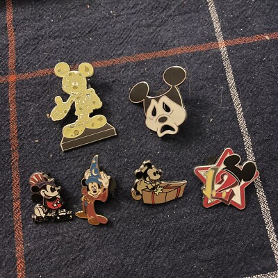 Disney Pin Lot Mickey New York Drama Mask 2012 Mail Man Sorcerer ...