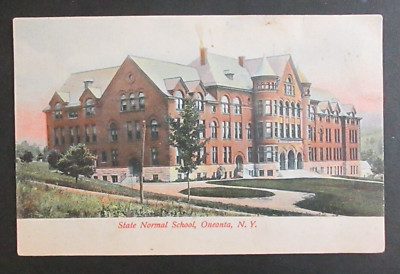 State Normal School Oneonta NY Unposted UDB Postcard | eBay