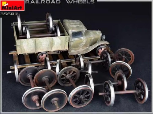MINIART 35607 1/35 Scale Railroad Wheels | eBay