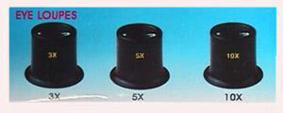 3 Piece Jewelers Loupe Set | eBay